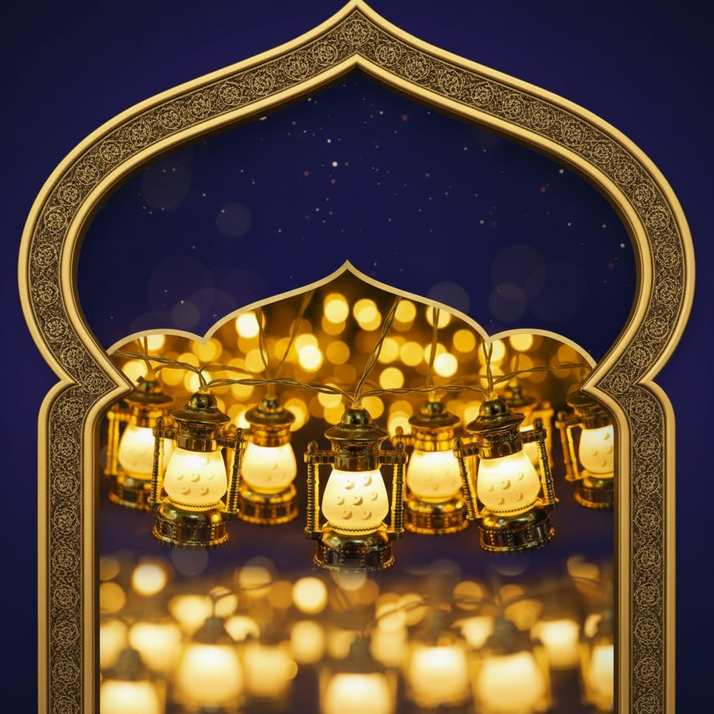 Lantern Fairy Lights – Eid & Ramadan Special